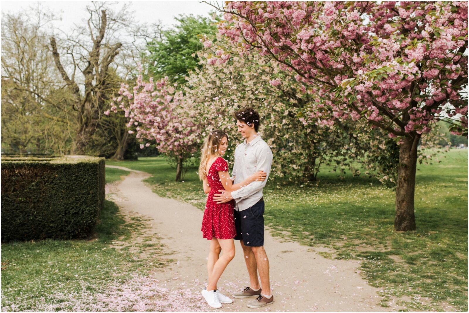 London Couple Photographer – Springtime in Greenwich Park with Milly + Pablo - Lydia Rachel ...